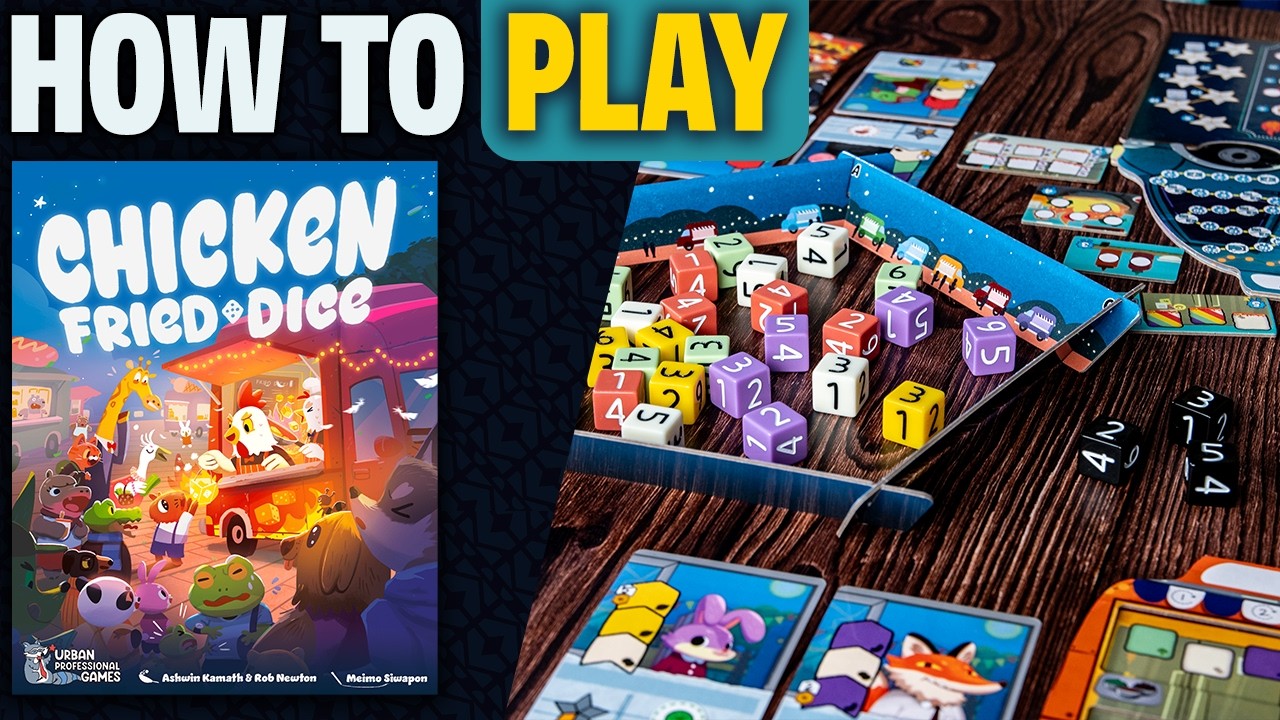 Chicken Fried Dice | How to Play | Learn to Play in 14 Minutes! | Roll ...