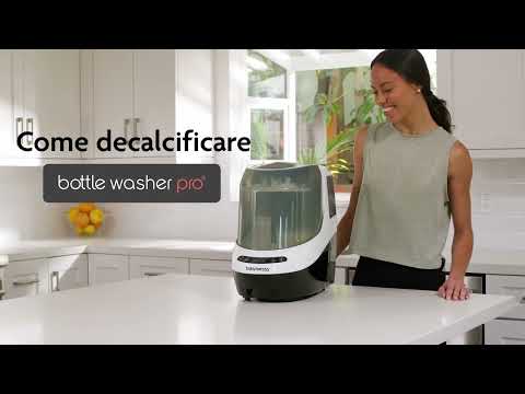 Baby Brezza: Come decalcificare Bottle Washer Pro (Italian)