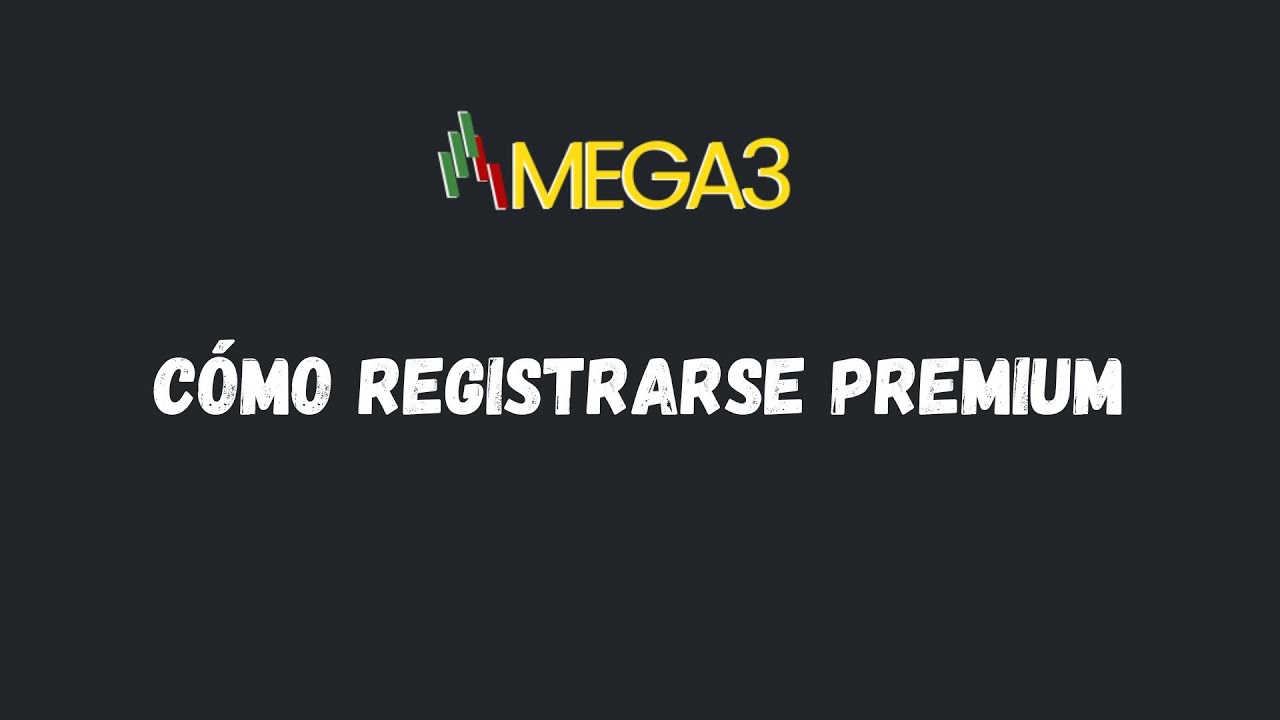 Registrarse Premium en Mega3 - Señales de Opciones Binarias - Trading - YouTube