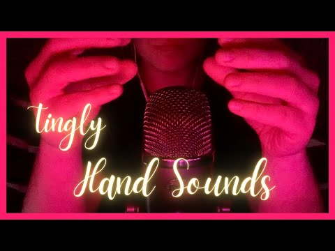 ASMR - TINGLY HAND SOUNDS 👋( NO TALKING, Hand movements, Visual Triggers, Tingles)