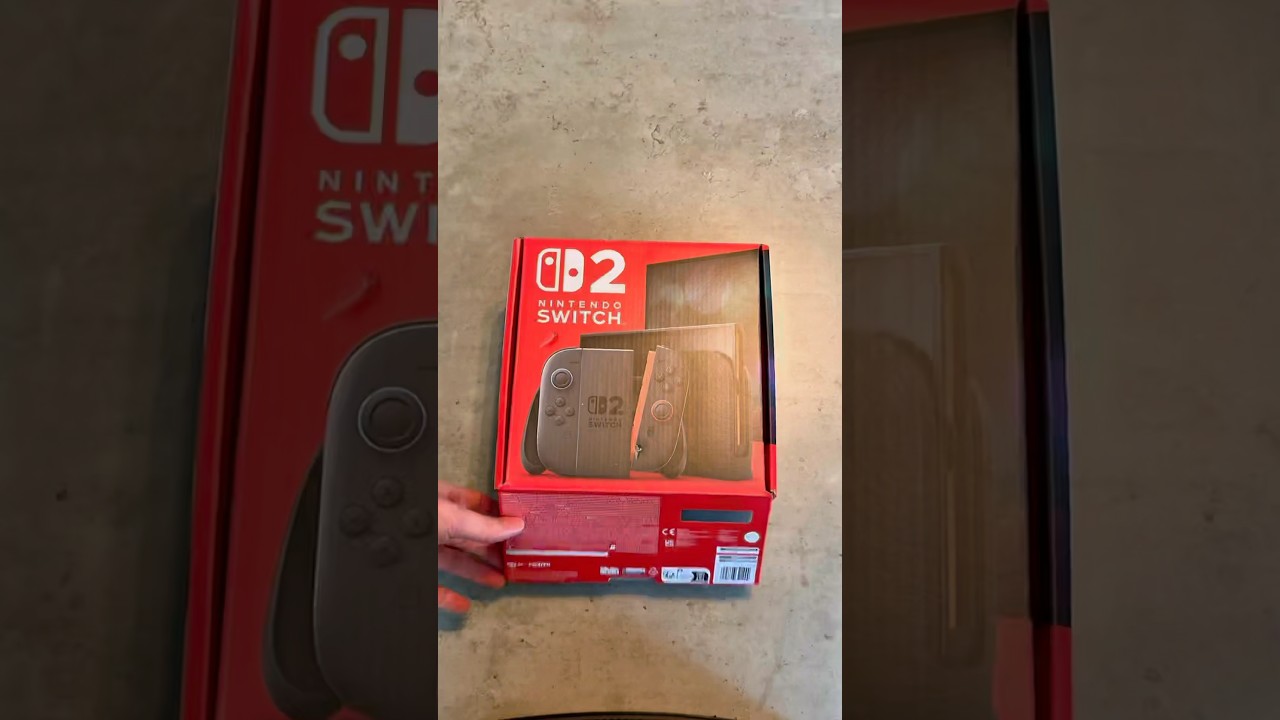 Nintendo Switch 2 Unboxing! Order directly from Nintendo Ireland! 🎮 ...