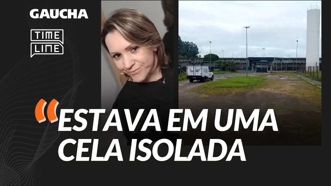 DEISE MOURA DOS ANJOS, encontrada morta na cadeia, estava em uma CELA ...