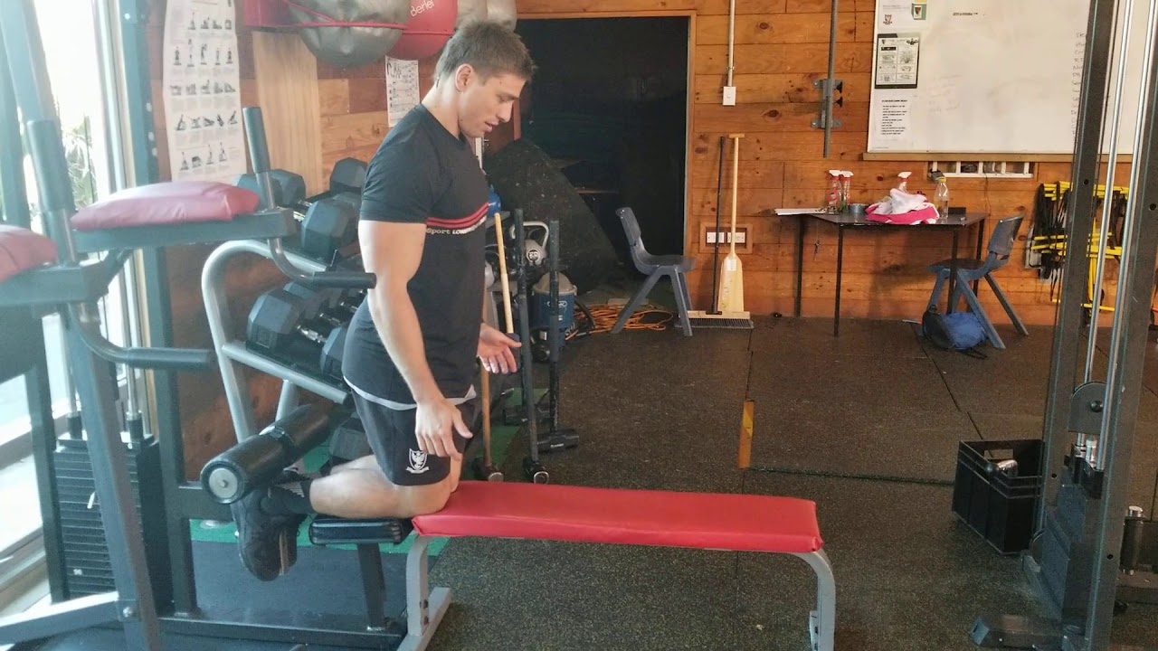 Nordic Drop - Hamstring - YouTube