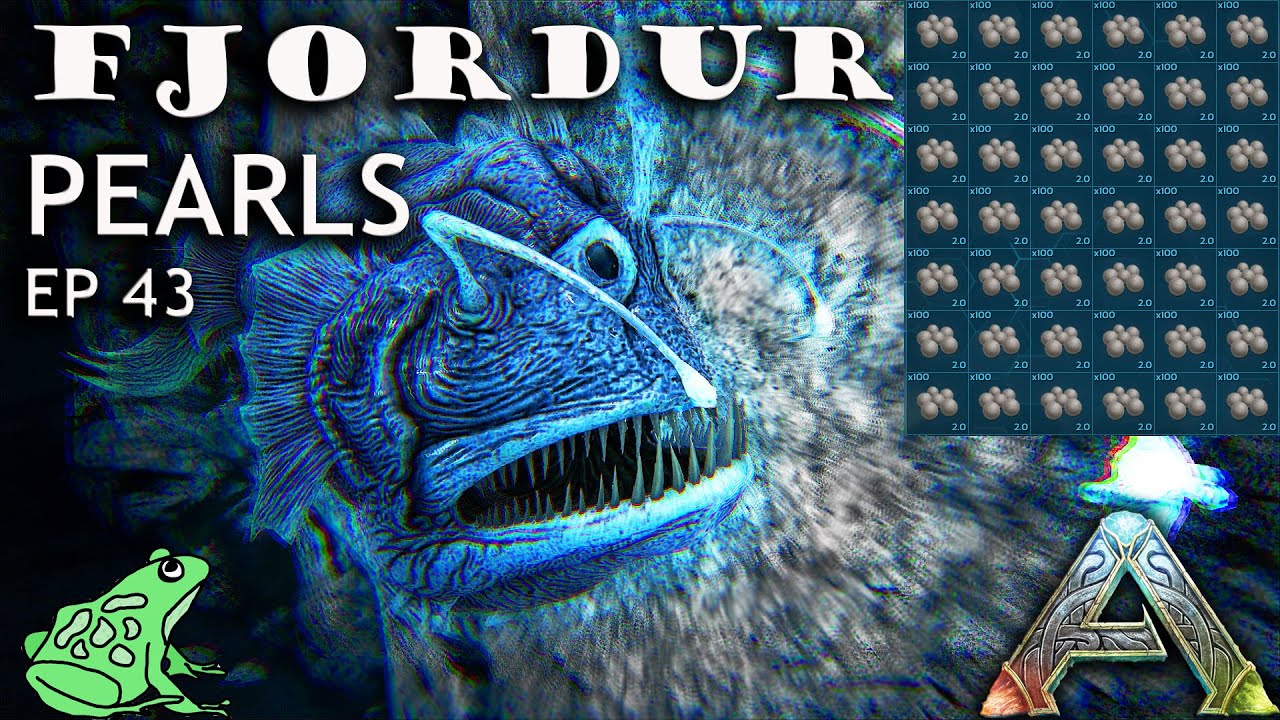 Angler Fish for Silica Pearls - Ark Fjordur Ep 43 - Ark Survival ...