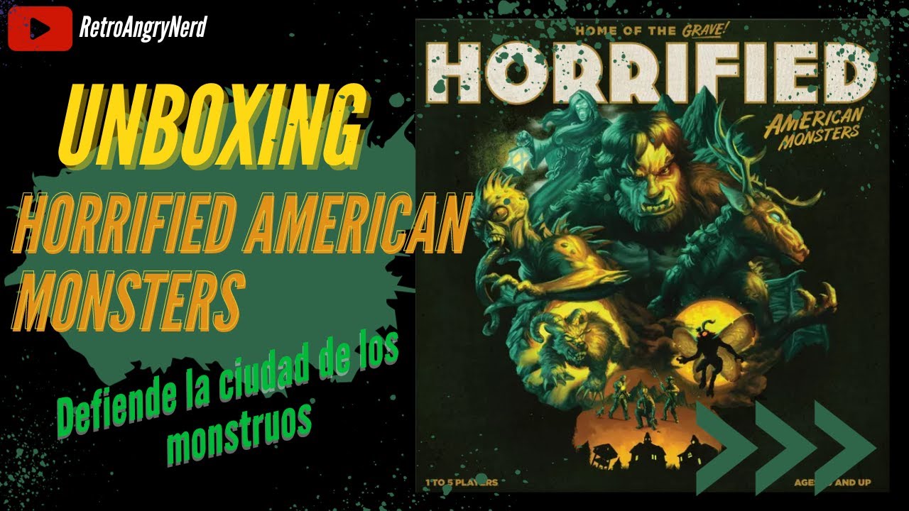 Horrified American monsters - YouTube