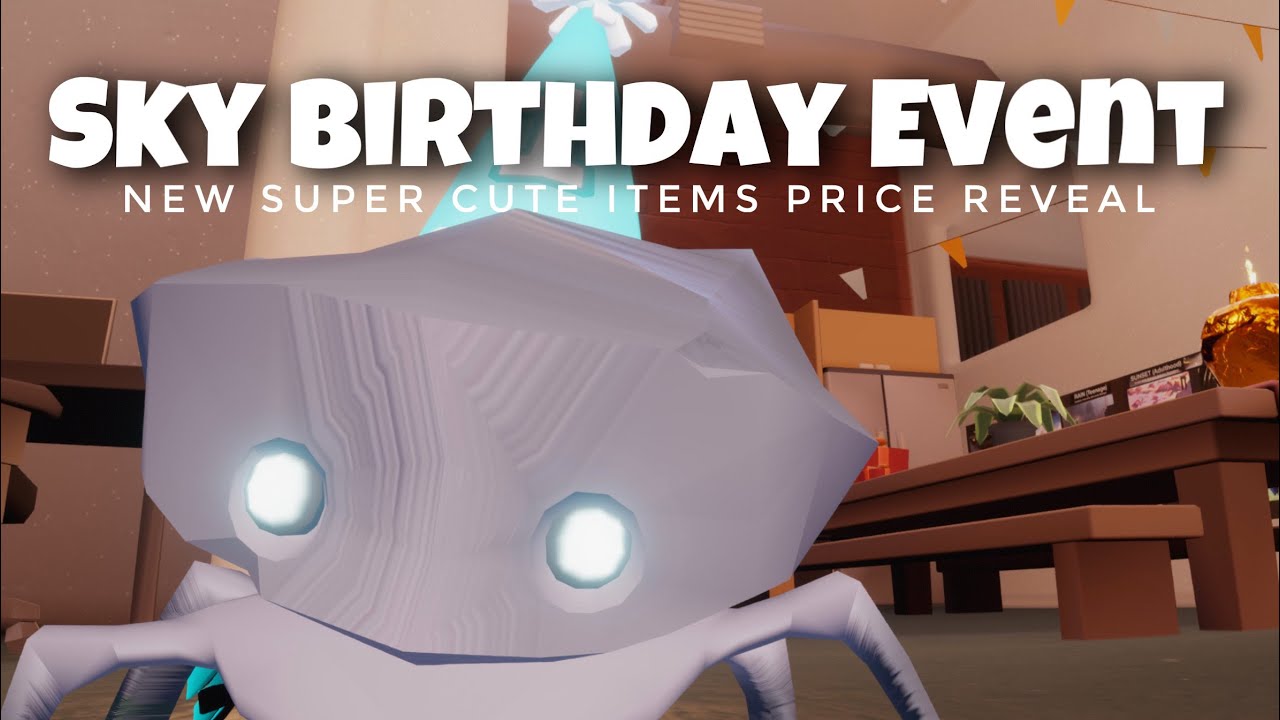 Sky Birthday Anniversary Super Cute Items Price Reveal | sky children ...