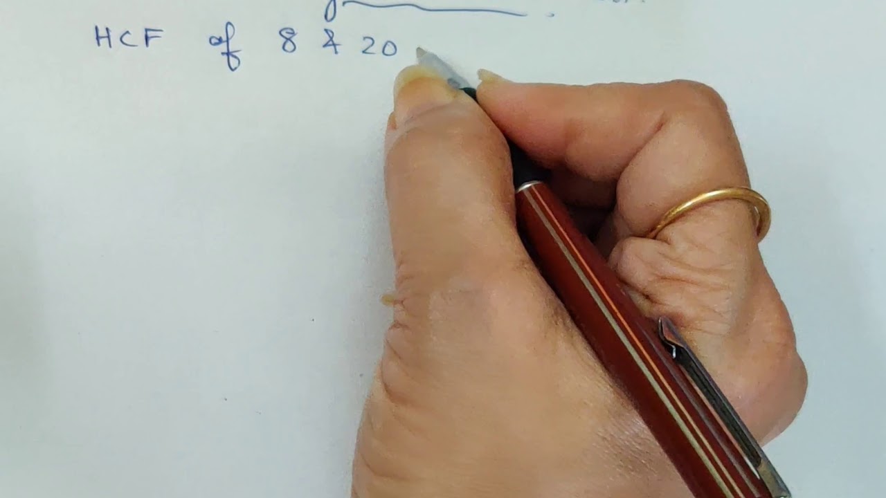 HCF By Long Division Method YouTube HCF By Long Division Method YouTube