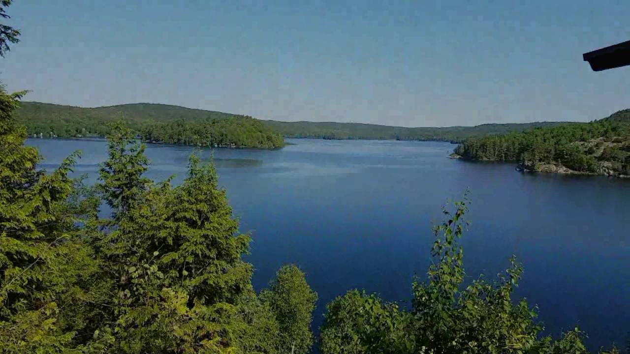 Paudash Lake in Haliburton, Ontario - YouTube