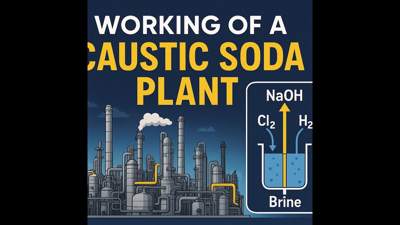 #Caustic Soda Plant | How NaOH, Chlorine & Hydrogen Are Made | Membrane ...