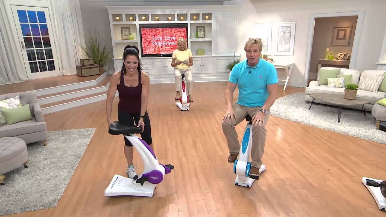 sitNcycle Deluxe XL Low Resistance Exercise Bike with Rick Domeier ...