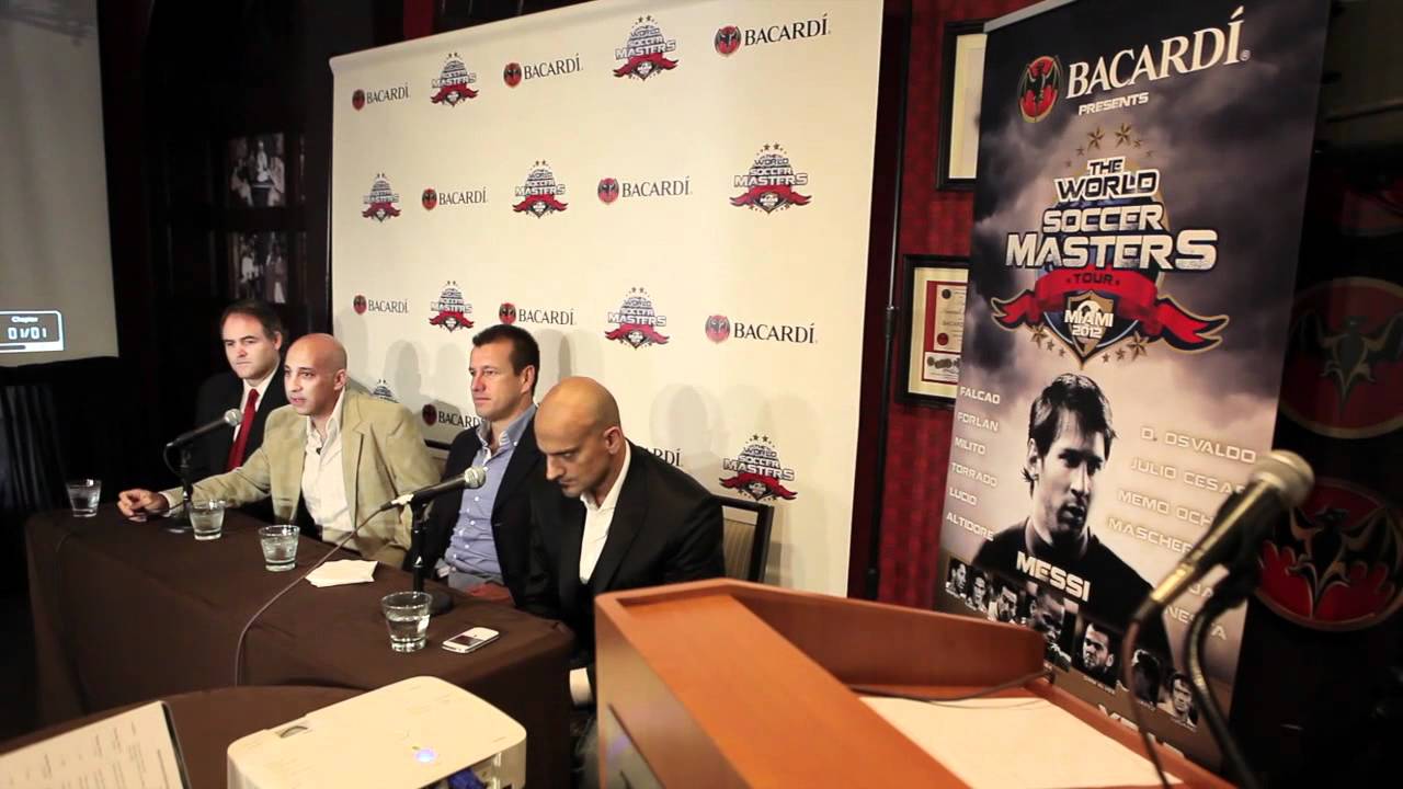 The World Soccer Masters Press Conference May 15 Miami - YouTube