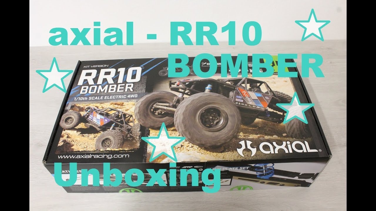 Axial RR10 Bomber Ep.1 - Unboxing the Kit Version - YouTube