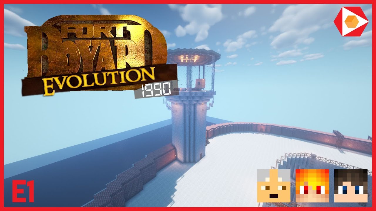 FORT BOYARD MINECRAFT EVOLUTION - Retour en 1990 ! - YouTube