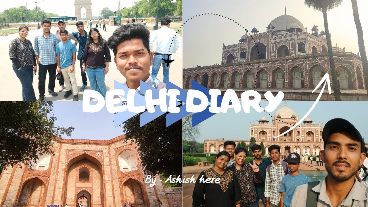 A tour to delhi.. 📍iari delhi 📍humayu tomb📍redfort 📍akhsardham 📍India ...