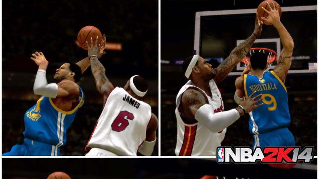 NBA 2K14 - Blocking Dunks Thoughts - YouTube