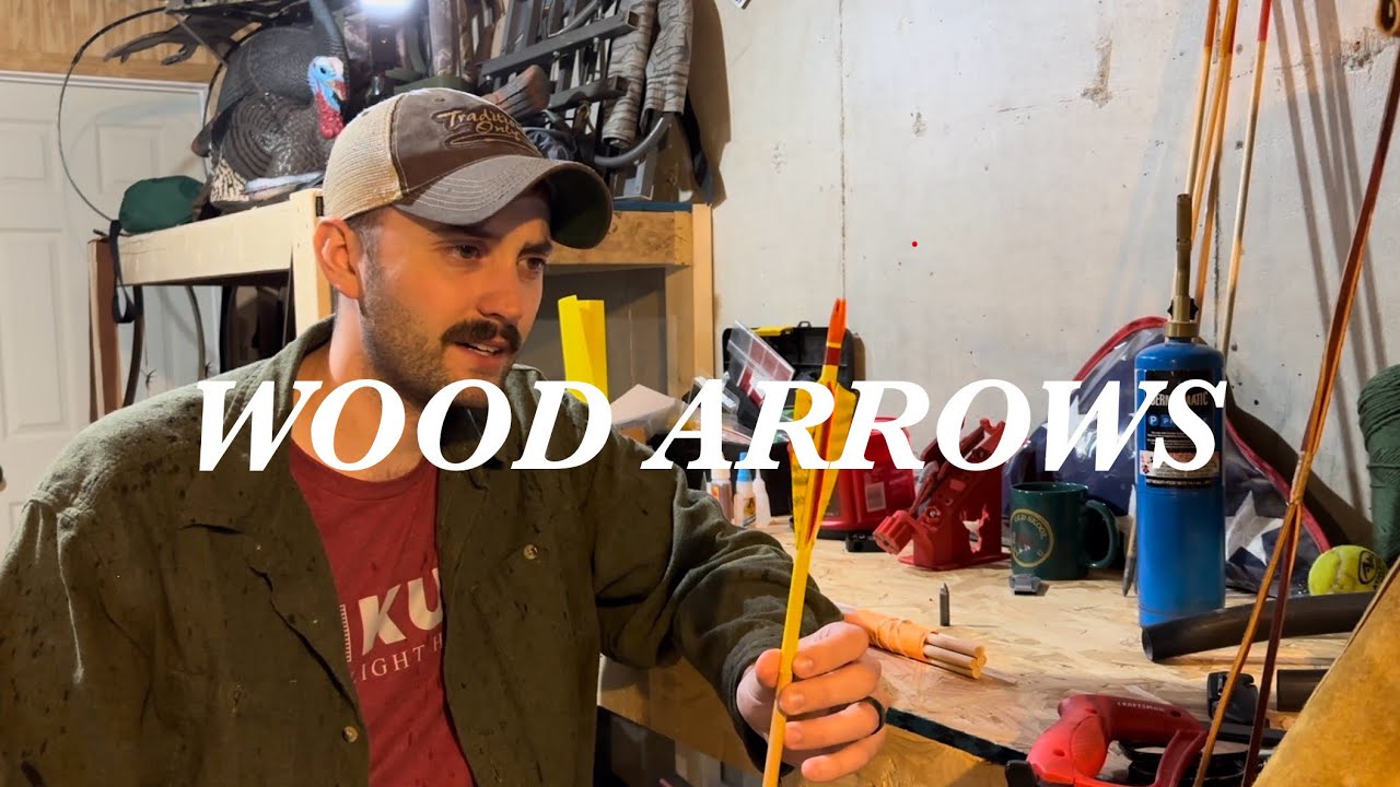 How I build WOOD ARROWS! - YouTube