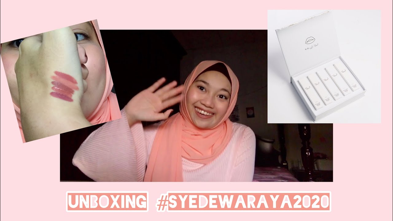 SYEDEWA RAYA 2020 UNBOXING / SWATCHES MY #SYEDEWARAYA2020 - YouTube