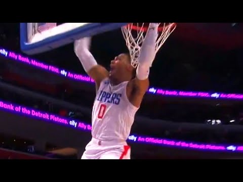 RUSS GETS A TECHNICAL FOR SLAPPING THE BACKBOARD - YouTube