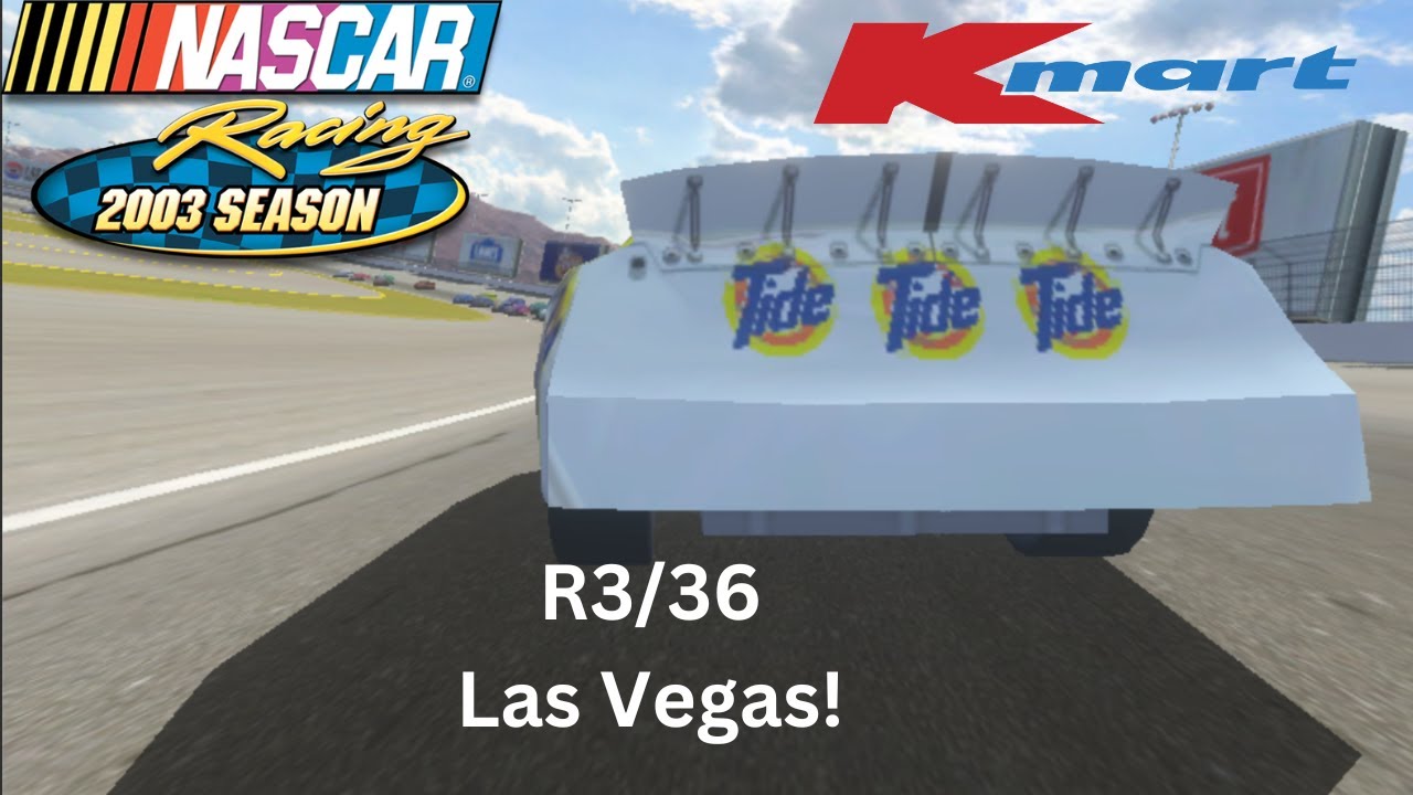 The CLEANEST Racing in Vegas! - NASCAR Kmart Series Race 3/36 - Las ...