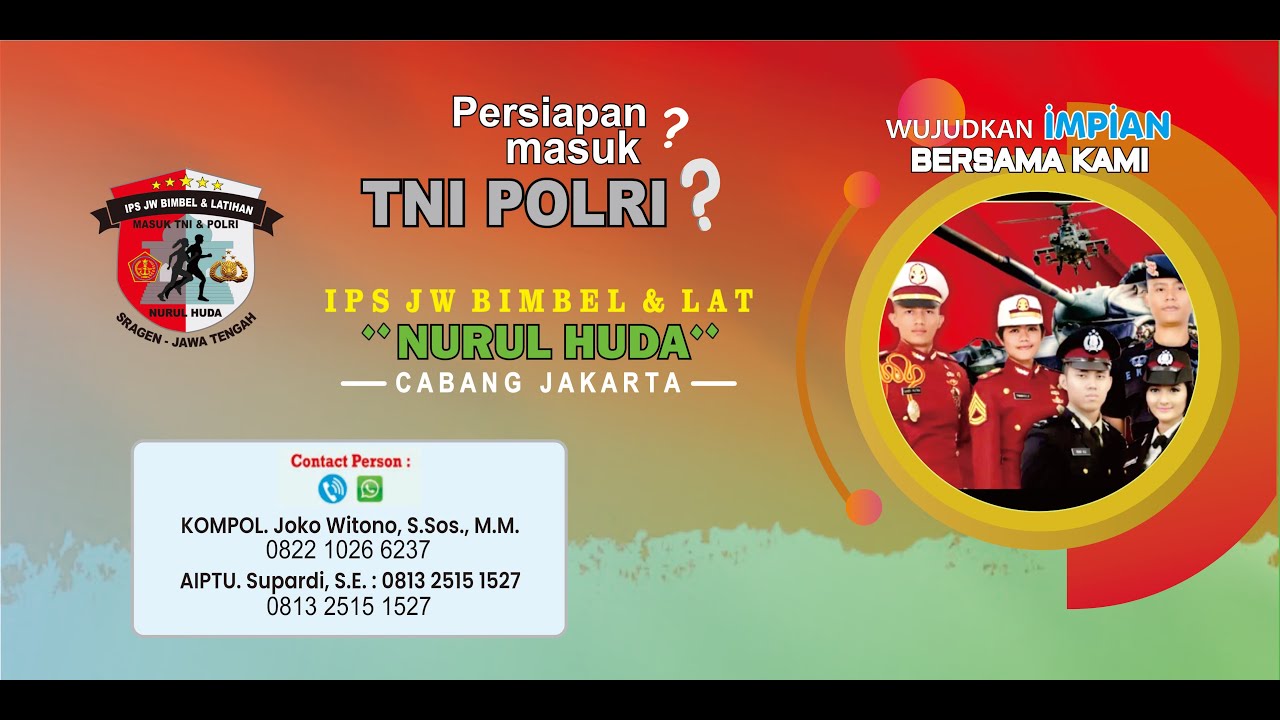 IPS JW BIMBEL Nurul Huda SRAGEN - Masuk TNI POLRI - YouTube