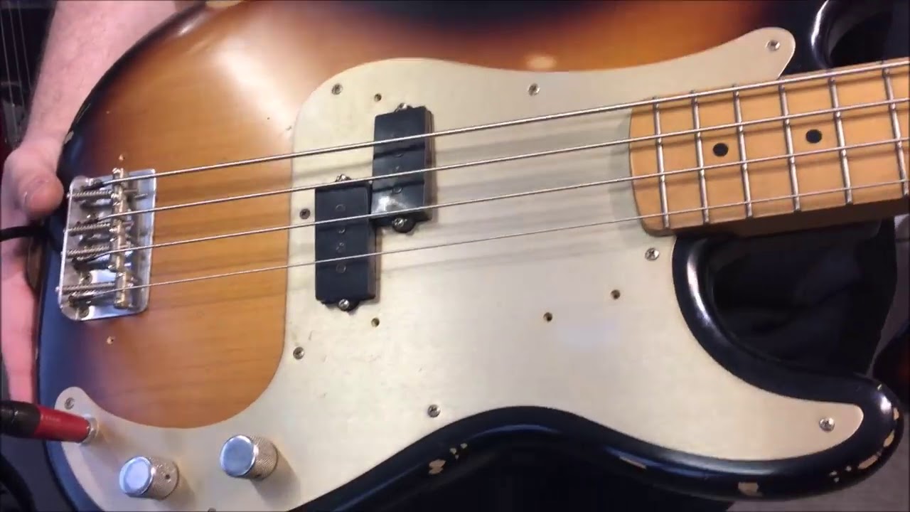 Fender Road Worn 50's Precision Bass - YouTube