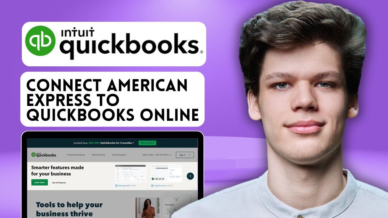 How to Connect American Express to Quickbooks Online - YouTube
