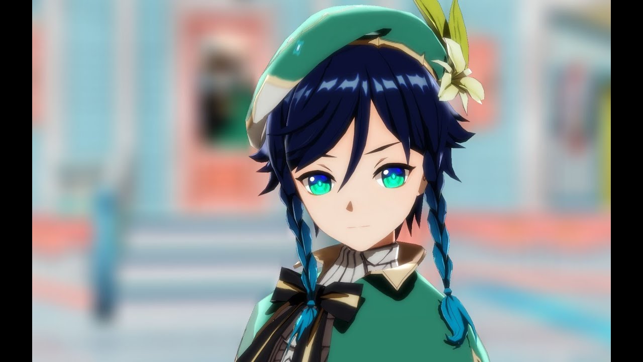 【Genshin Impact MMD／4K／60FPS】Venti【JEWEL】 - YouTube
