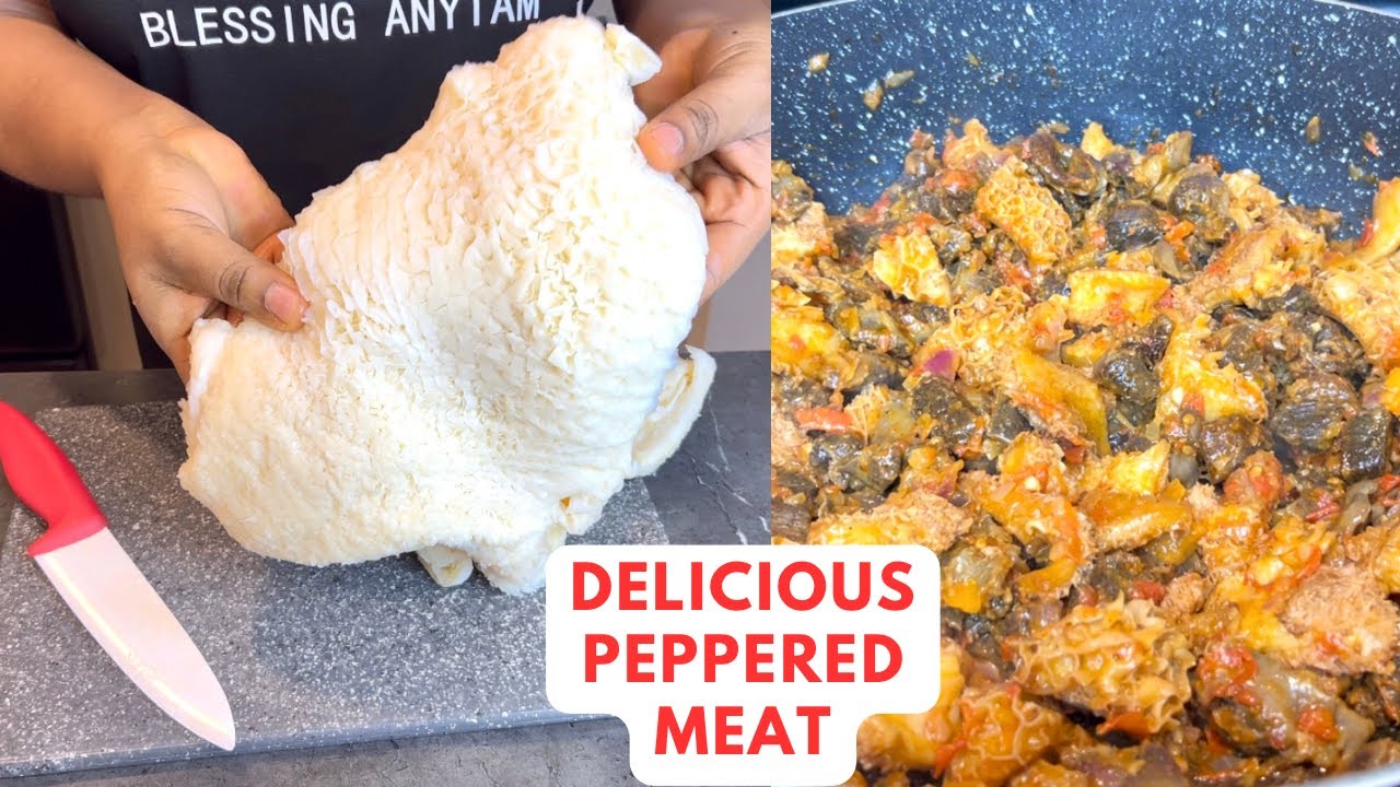 How to make a perfect Cow tripe recipe! You can’t resist the taste💃🏻 ...