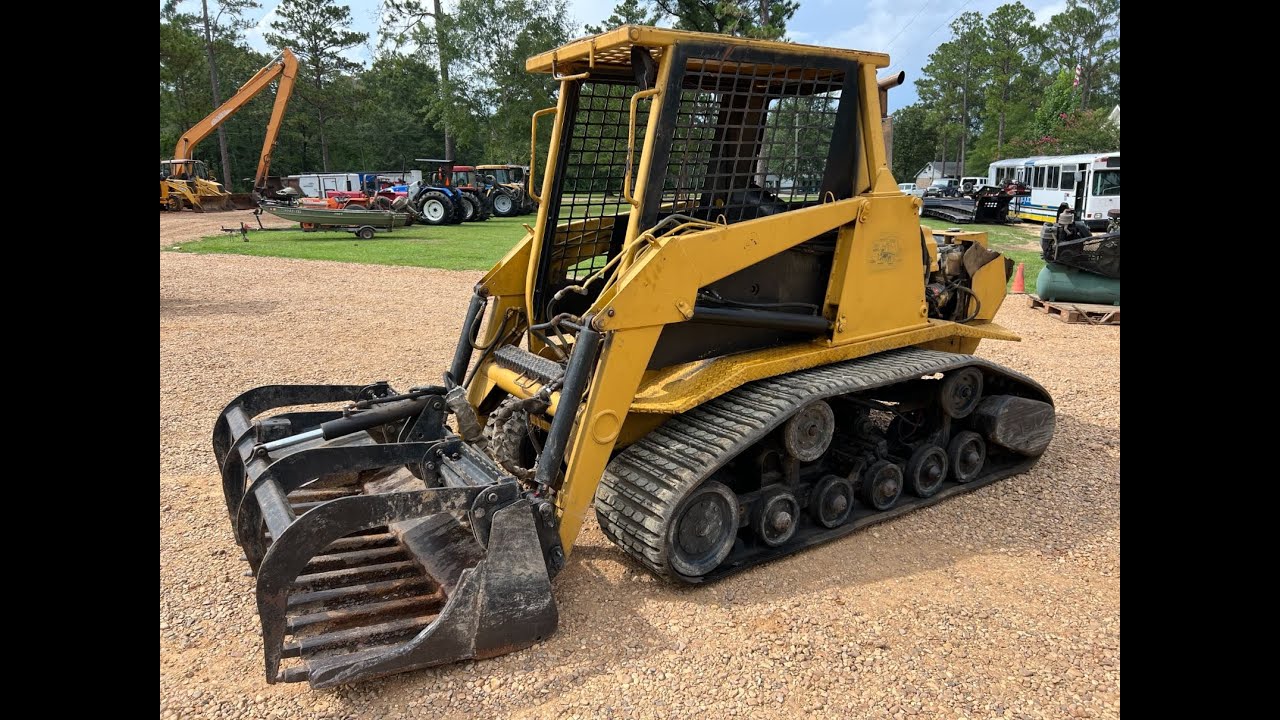 1998 ASV Posi Track MD70 Skid Steer SN798 Lot#579 - YouTube