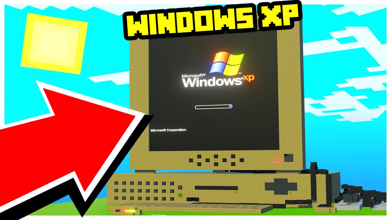 UN PC CON WINDOWS XP SU MINECRAFT! (22 ANNI DOPO) - YouTube