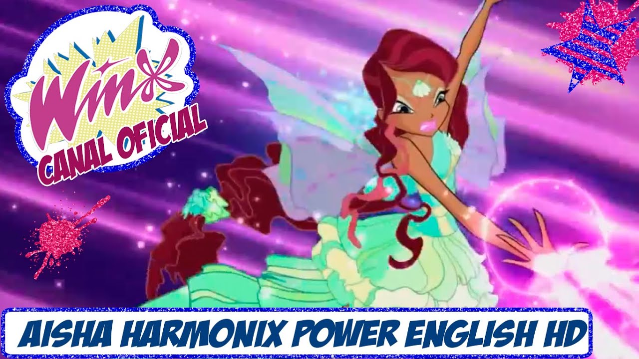 Winx Club Aisha Harmonix Power English HD - YouTube