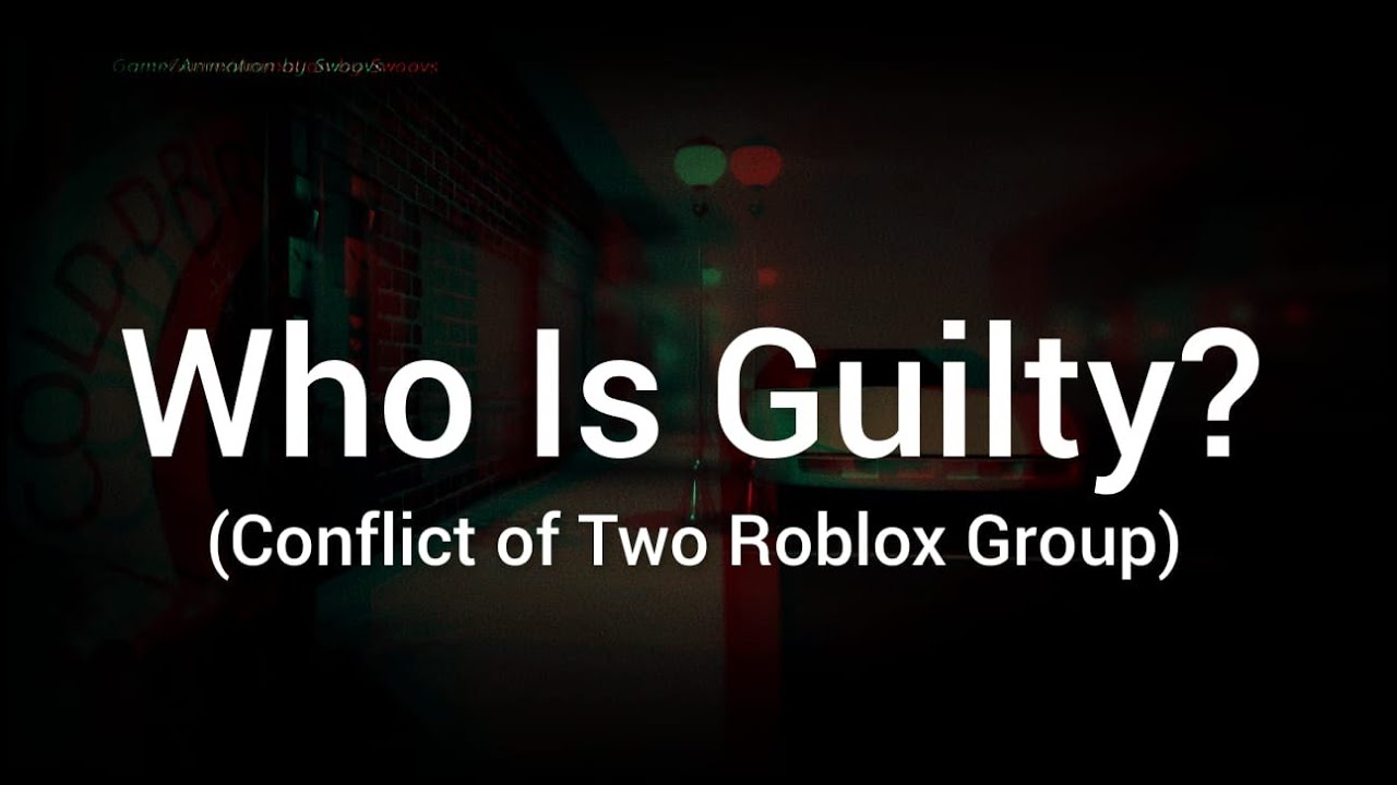 Who Is Guilty (Conflict) | Roblox Game : The Curb (Animation Game ...