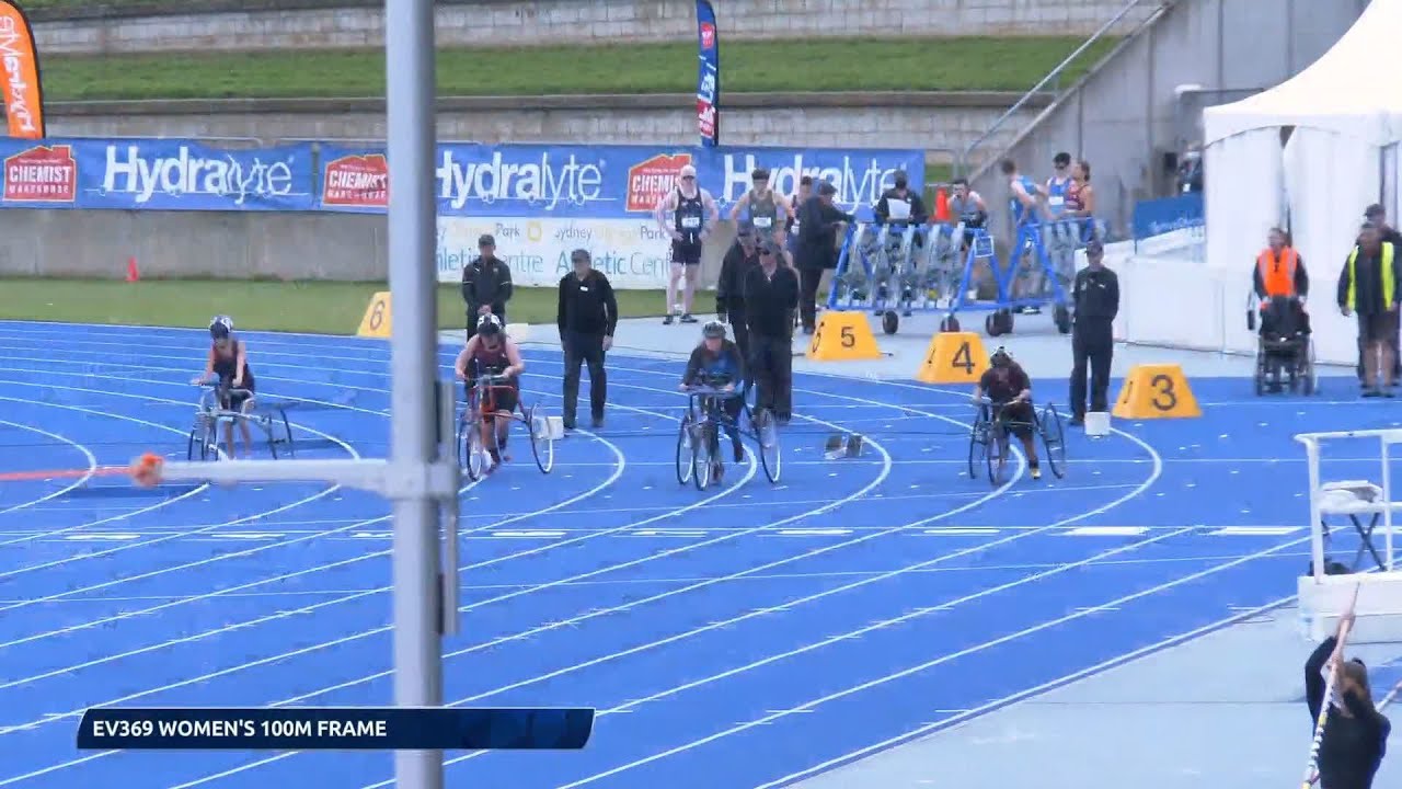 Open Women 100m (Frame Running) Final 2022 Australian Track & Field ...