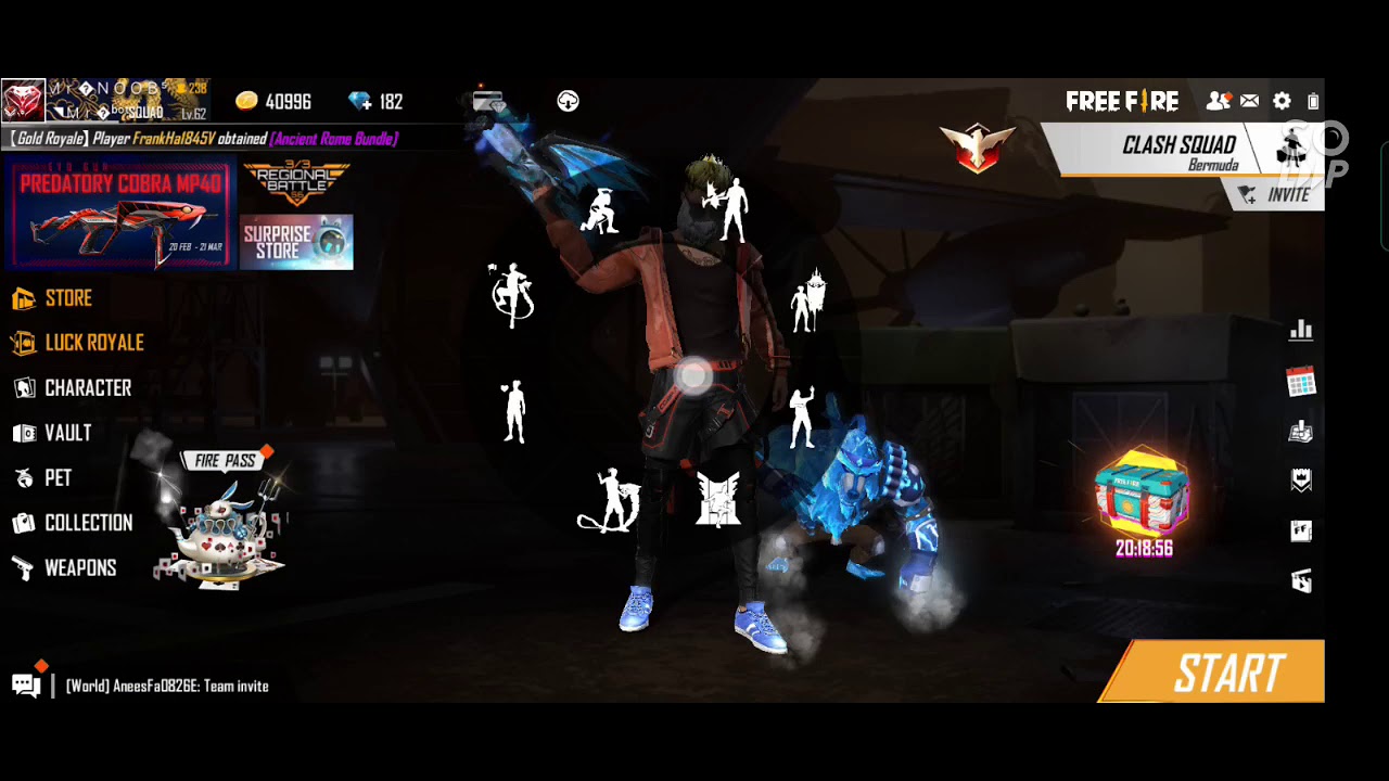 Av ff gaming I'd legendary emote😁🤪 av gamer vicky - YouTube