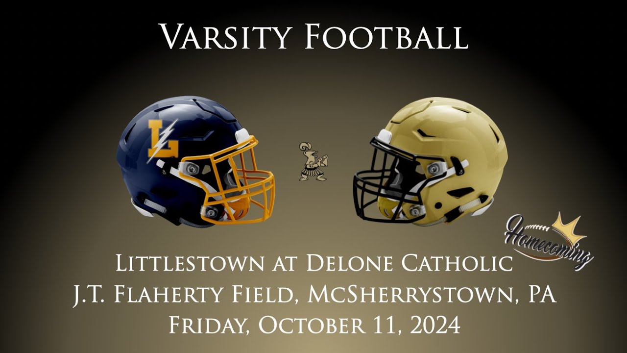 Delone Catholic High School: Varsity Football Littlestown at Delone ...