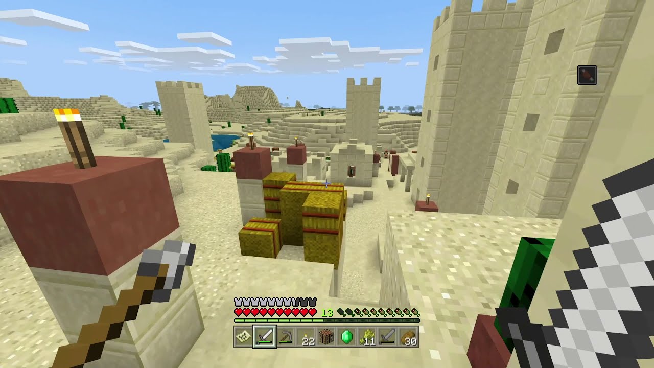Let's Play Minecraft – Village & Pillage Update – Part 5 - YouTube