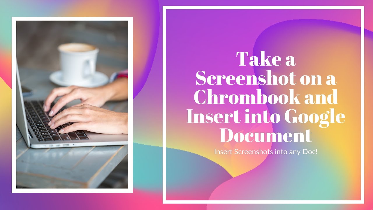 How to copy/paste screenshot into Doc - YouTube