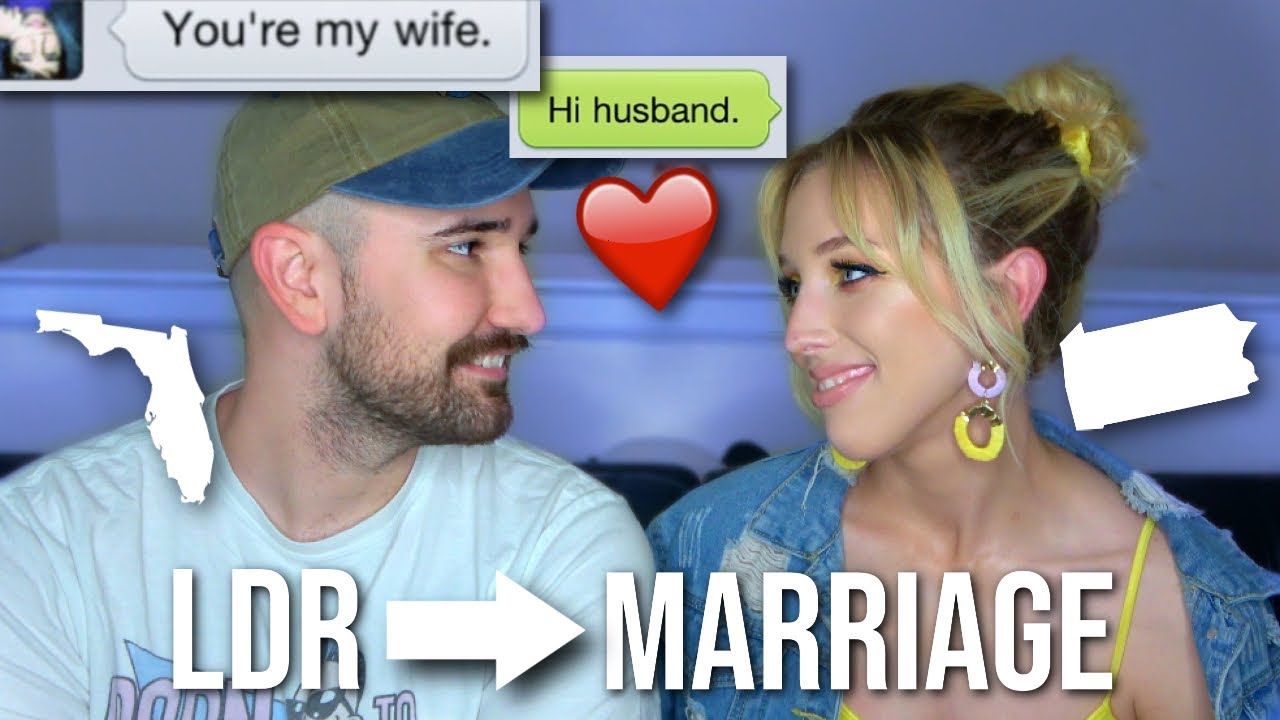 How We Met Online Ldr To Marriage οΈπ Youtube