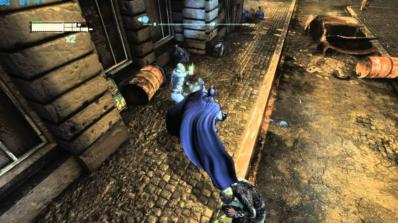 Batman:Arkham City Batarang Finisher - YouTube