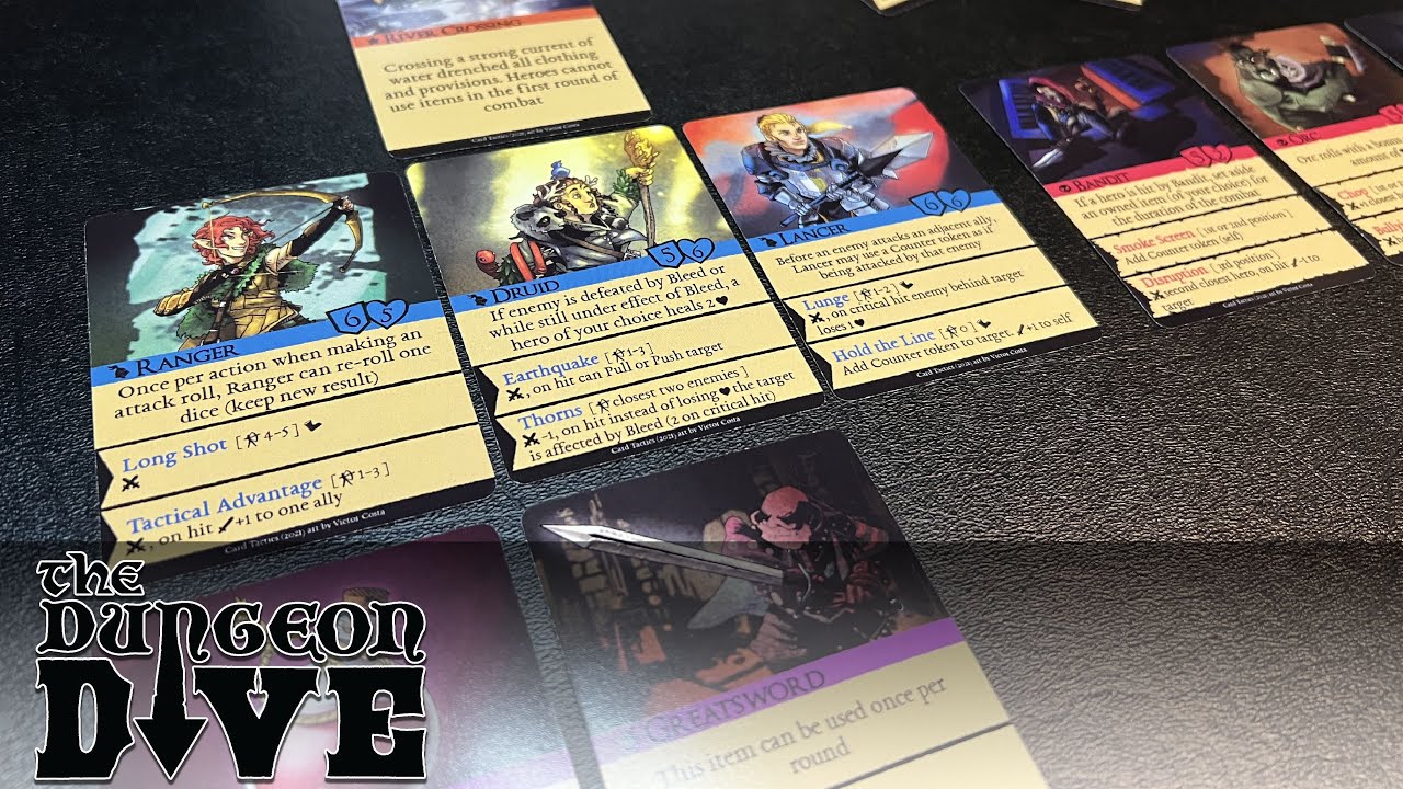 A look at Card Tactics (Game Crafter) - YouTube