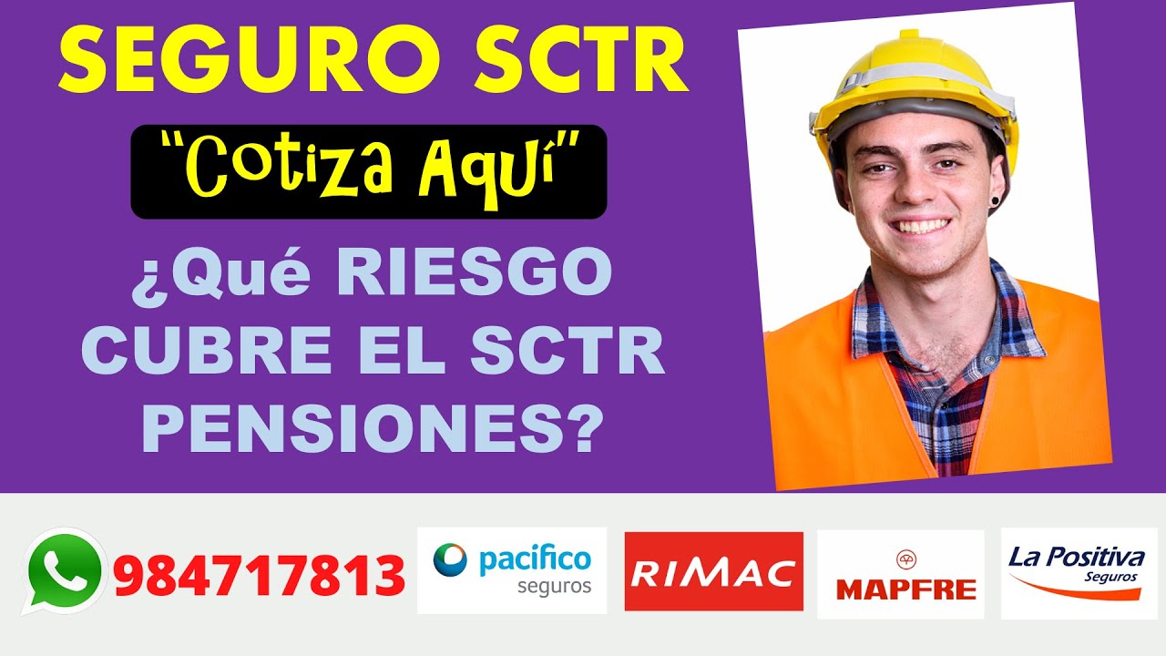 QUE RIESGOS CUBRE EL SCTR PENSIÓN RIMAC 🔥Cuanto cuesta se paga por SCTR ...