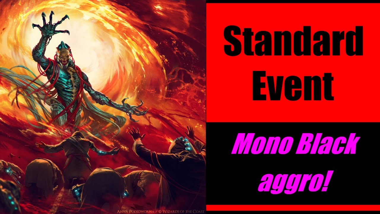 Magic: the Gathering Arena: Standard Mono Black! - YouTube