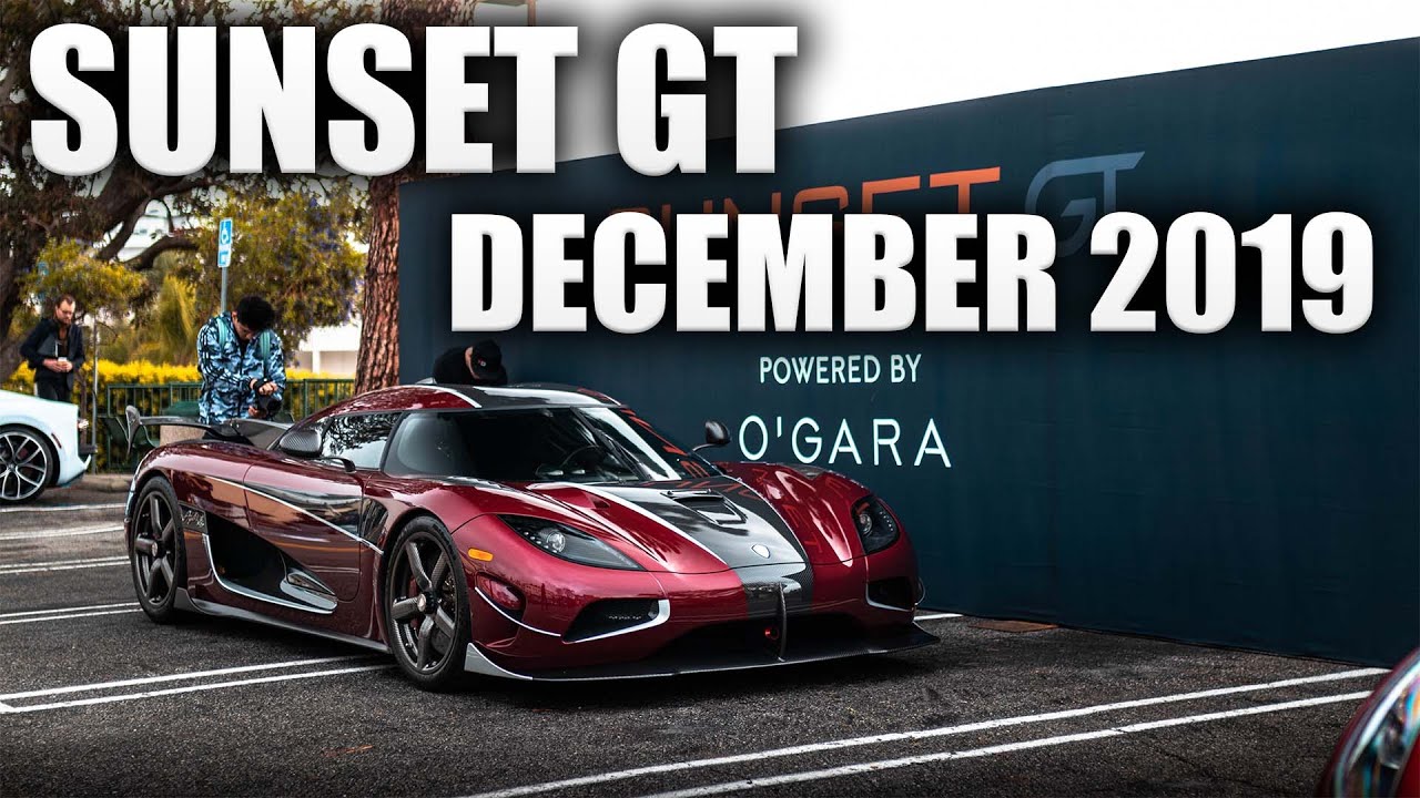 Sunset GT December 2019! - Koenigsegg Agera RS, Bugatti Chiron, and ...