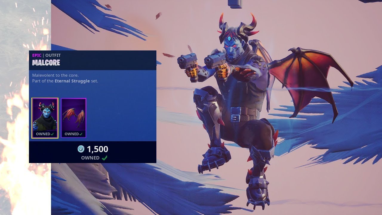 Fortnite Malcore Skin Gameplay "January 26 Item Shop Live" (Fortnite ...