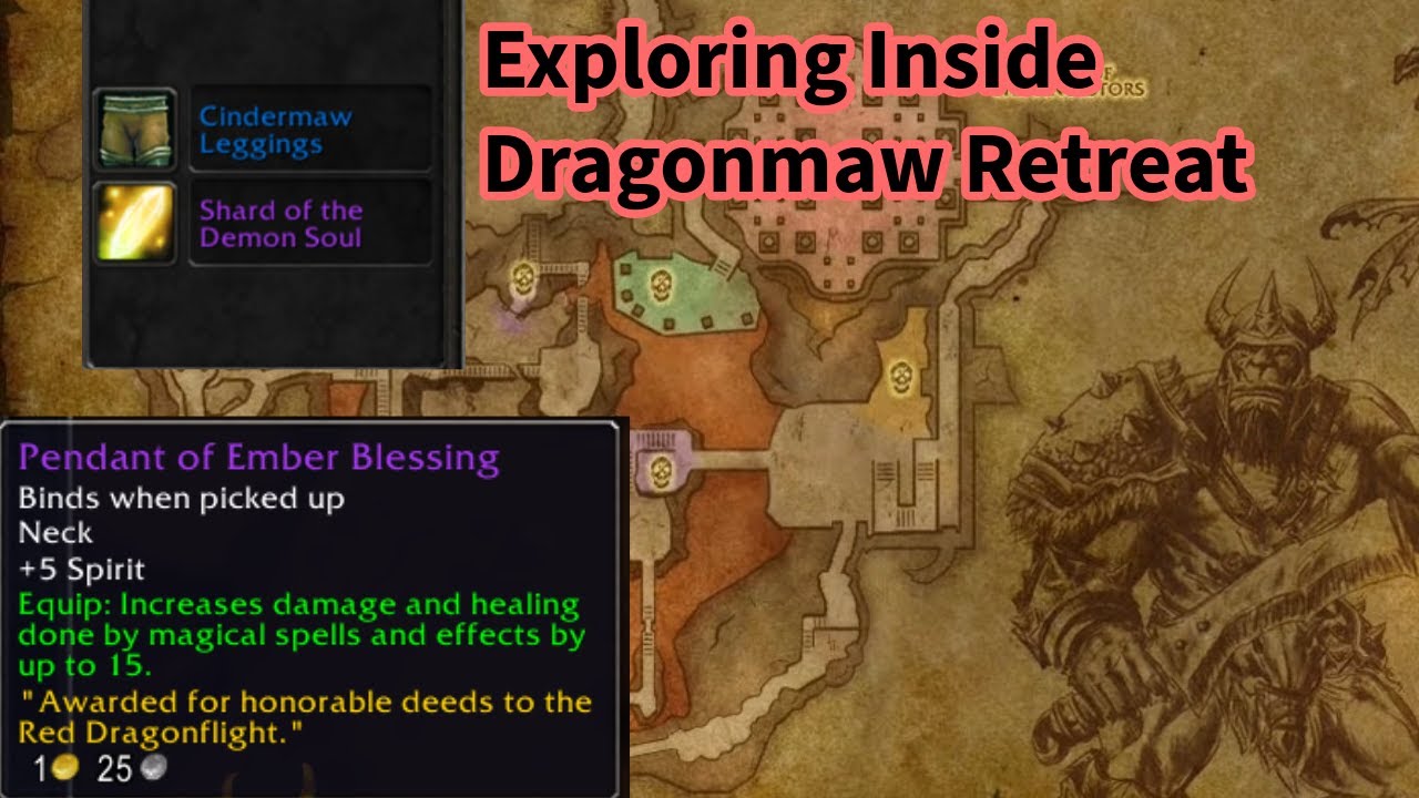 Turtle WoW | Exploring Dragonmaw Retreat! New 1.18 Dungeon! - YouTube