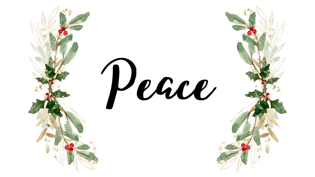 Advent 2022 | Peace | John 14:25–27 | 12/18/22 | Josh Heisler - YouTube
