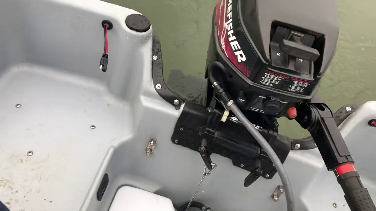 Bass Tender 11.3 After Rebuild. Sinks to the bottom of the river ...