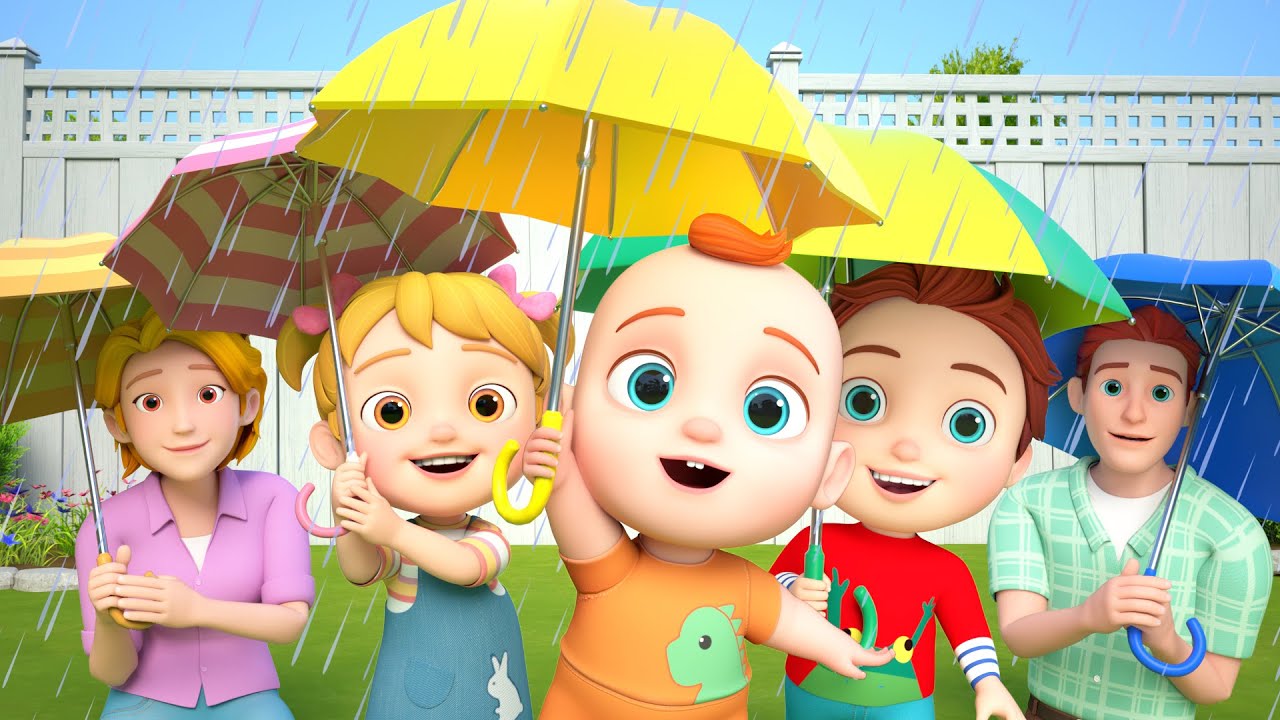 Rain Rain Go Away | Boo Boo Song + More Nursery Rhymes | Boo Kids Songs ...