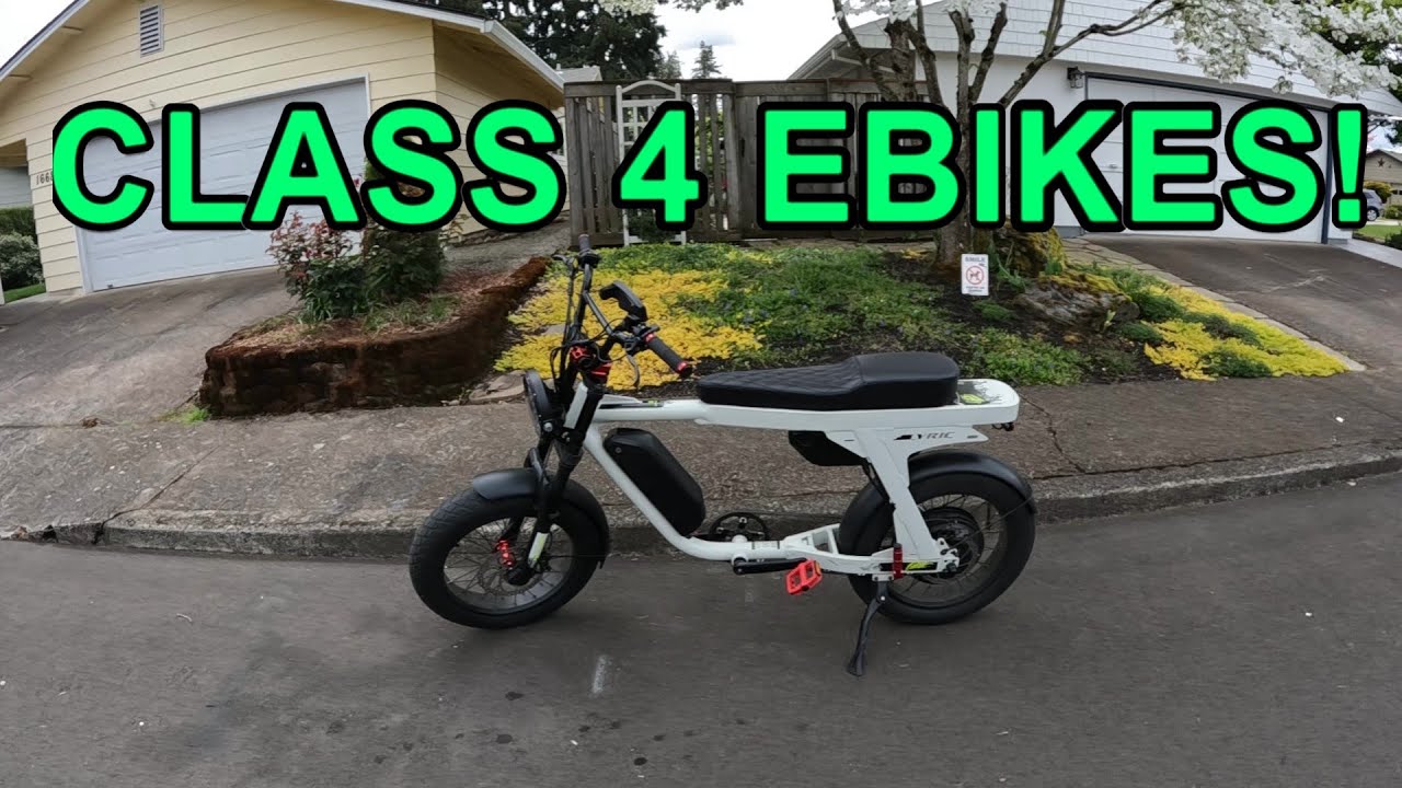 Time To Add Class 4 Ebikes! (35MPH) - YouTube