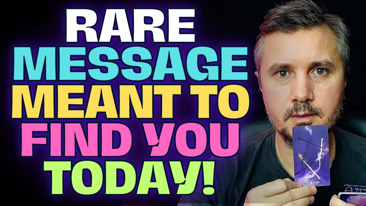 RARE Message Meant to Find YOU Today ️📩 Highly Significant...💖 - YouTube